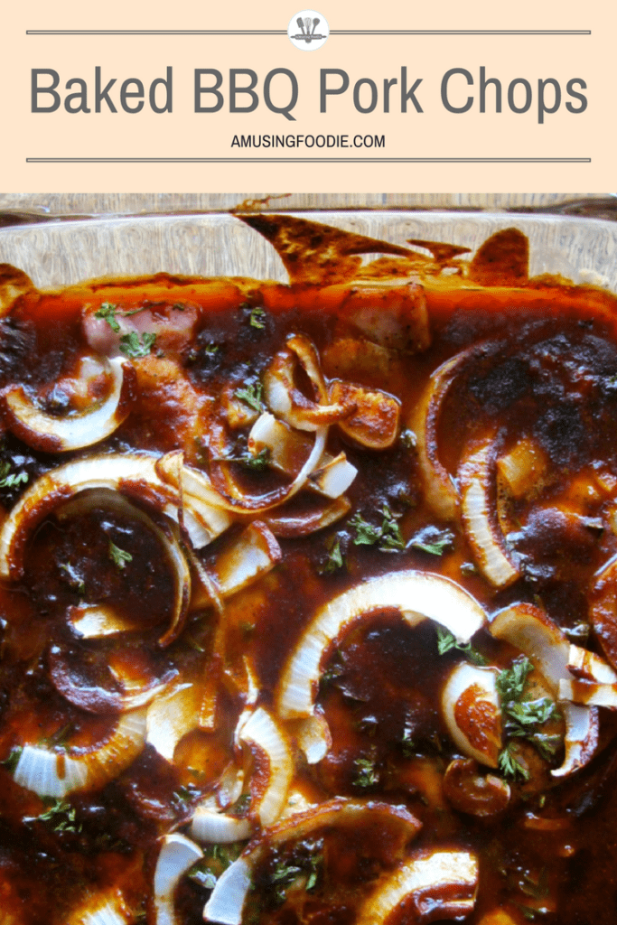 Baked BBQ Pork Chops - Amusing Foodie