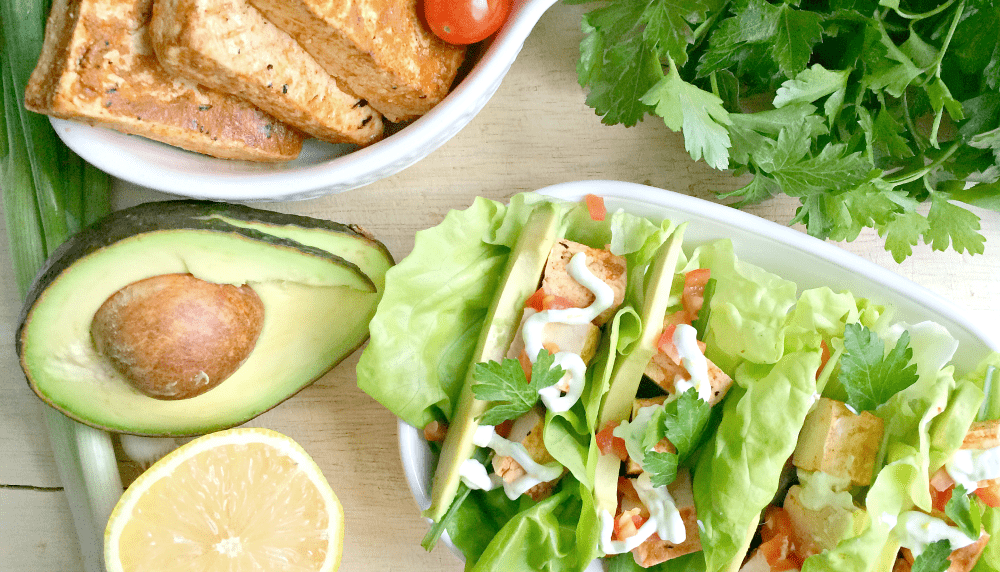 Vegetarian Chipotle Lettuce Wraps - Amusing Foodie