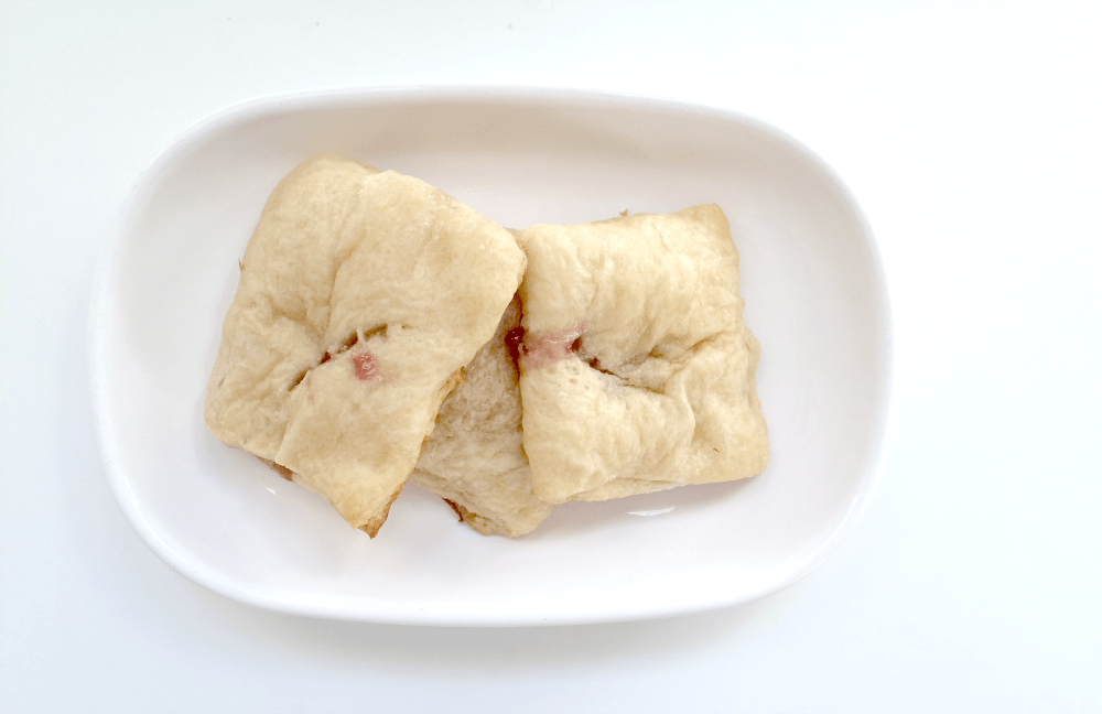 Brie and Raspberry Crescent Roll Bites - Amusing Foodie