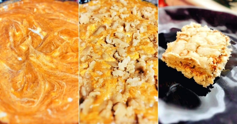 Pumpkin Cheesecake Bars (Gluten Free) - Amusing Foodie