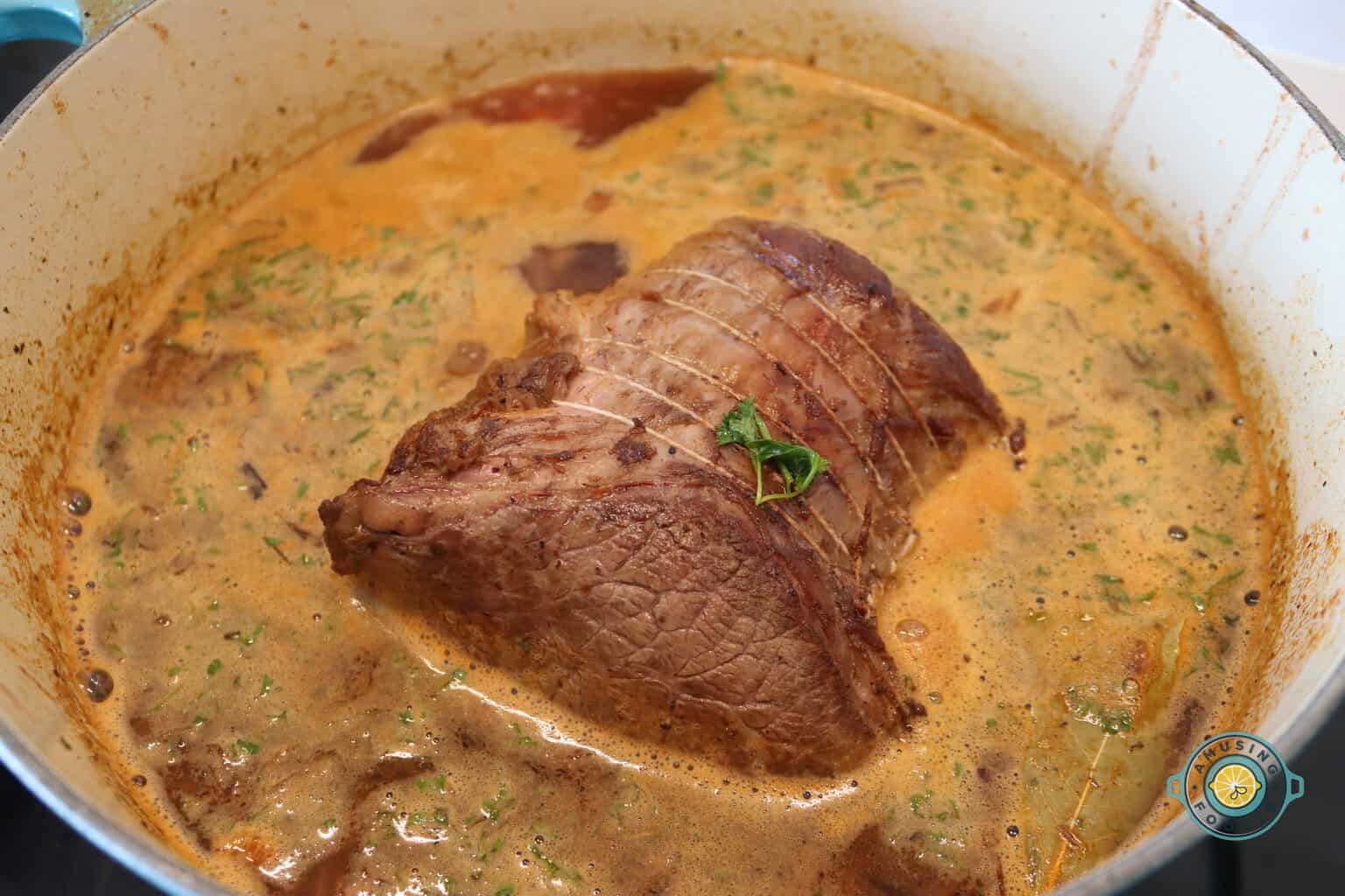 Ultimate Cast Iron Dutch Oven Beef Pot Roast - Amusing Foodie