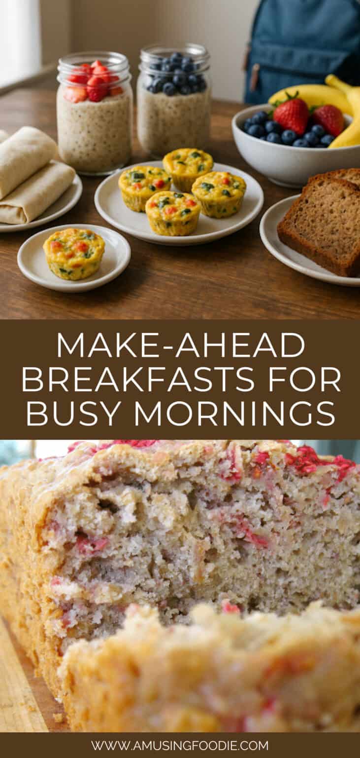 18 Best Make-Ahead Breakfasts for School Mornings - Amusing Foodie